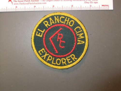 Boy Scout El Rancho Cima Explorer Patch 9162II | eBay