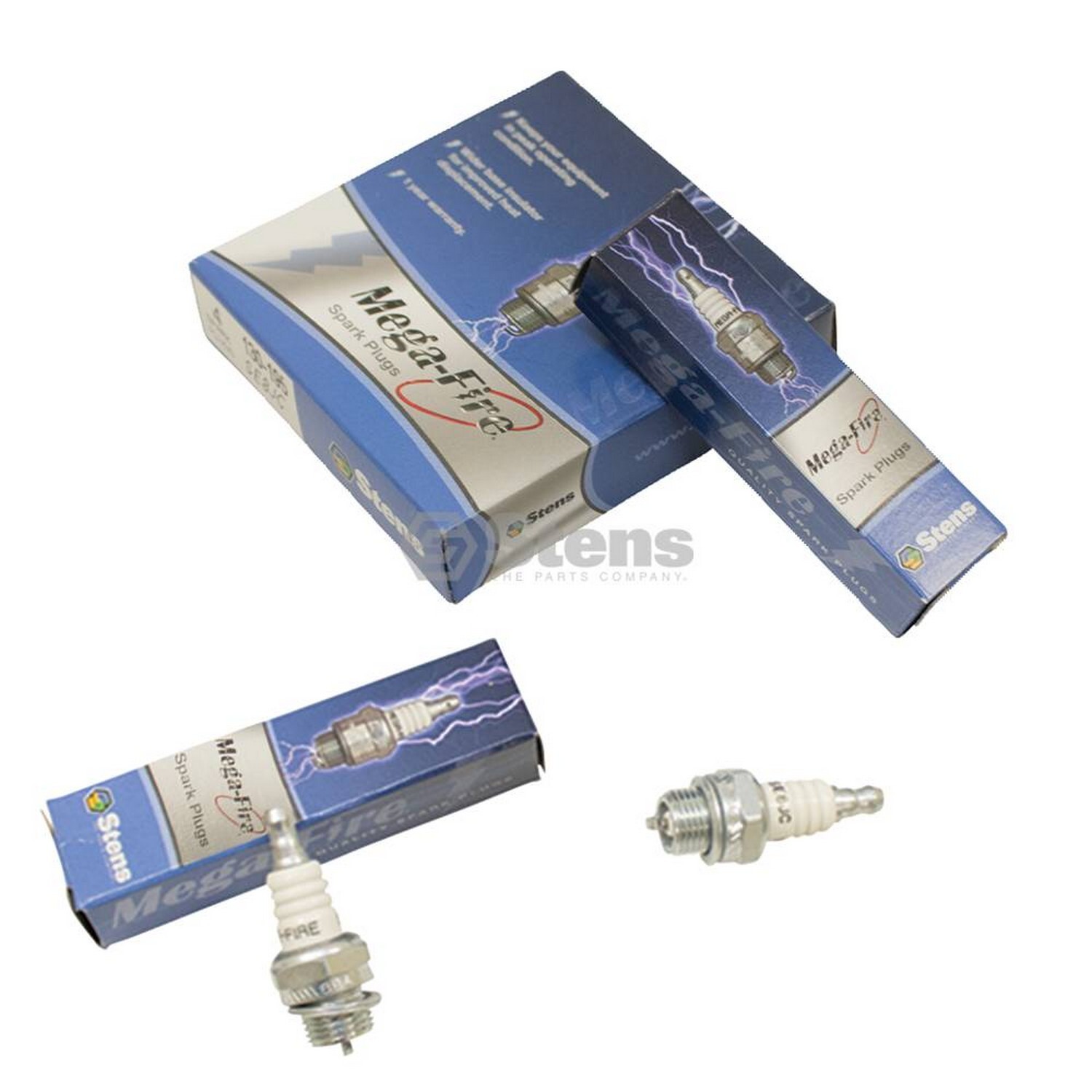 Mega-Fire Spark Plug Fits Poulan Chainsaws S68 72 71A,S72 76 92 Super ...