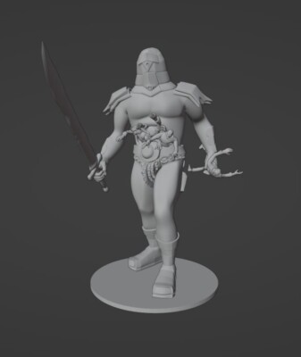 Grave Titan Monster Manual 28mm Scale DND D&D Tabletop Mini | eBay