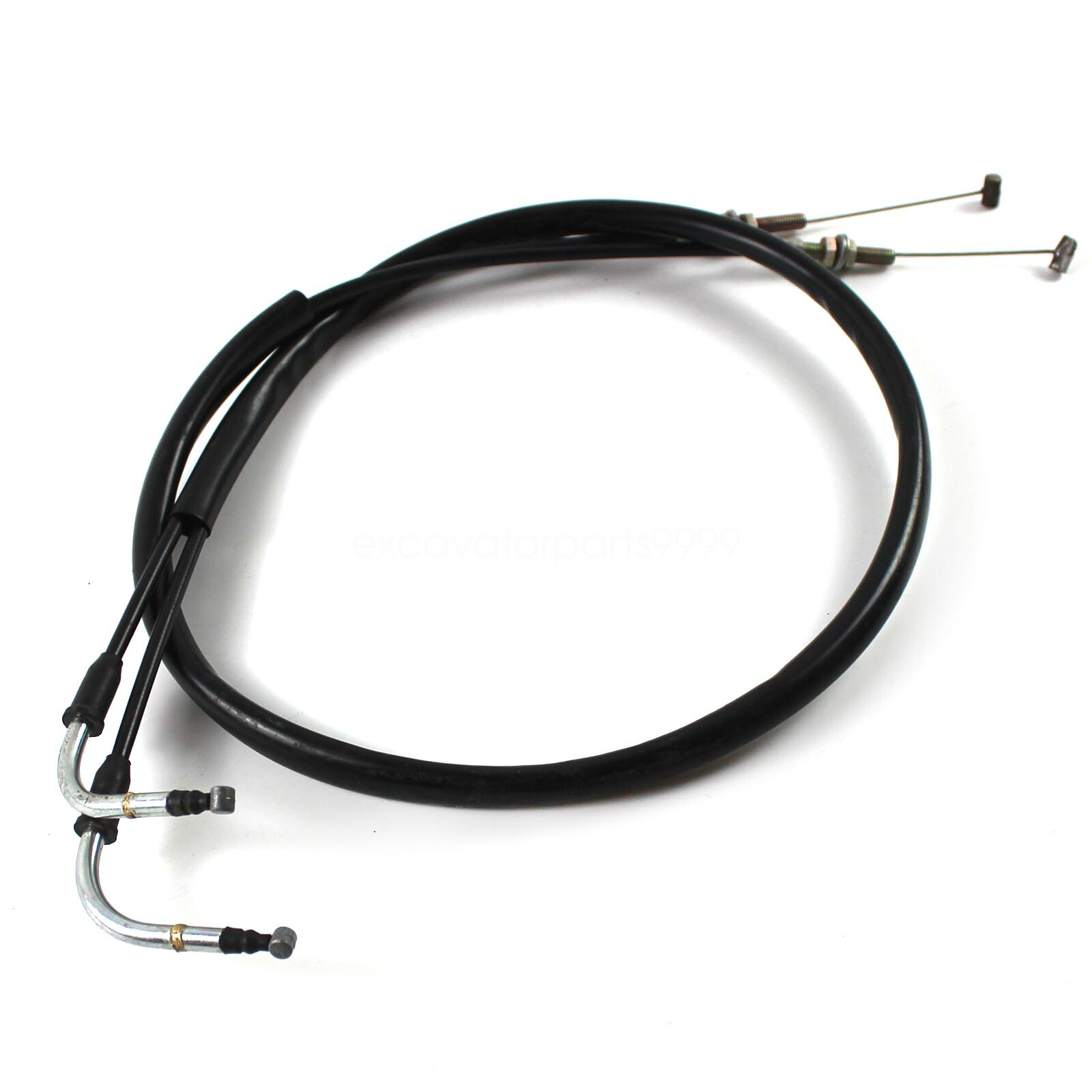 Motorcycle 48" Braided Throttle Cable Fits Harley Dyna Super Wide ...