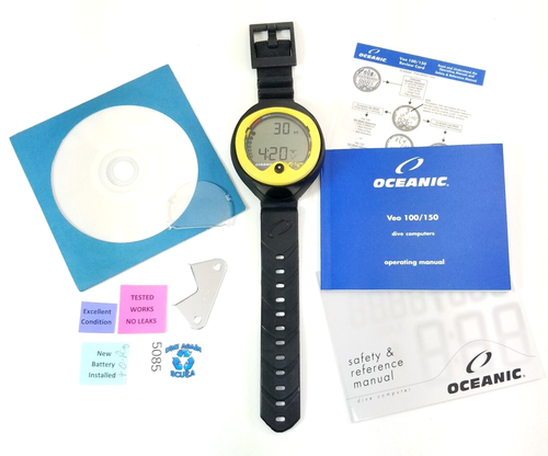 Oceanic Veo 100 Scuba Dive Wrist Computer Diving Veo100 diving ...