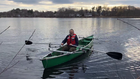 Row Outriggers for Canoe with Oars Included -- Rowing Beats Paddling ...