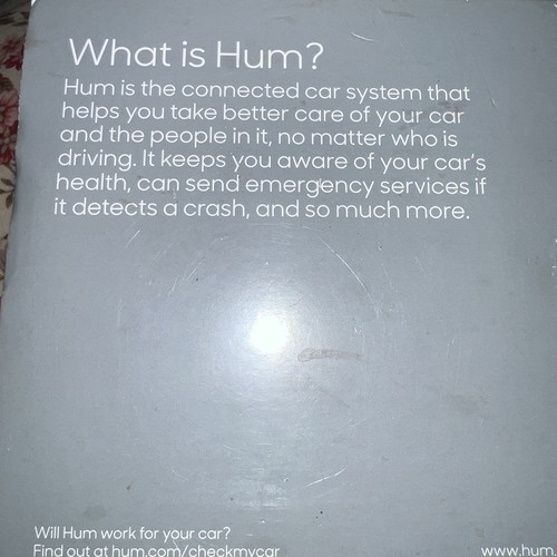 Hum by Verizon Vehicle Tracking and Diagnostic System Tracker Car ...