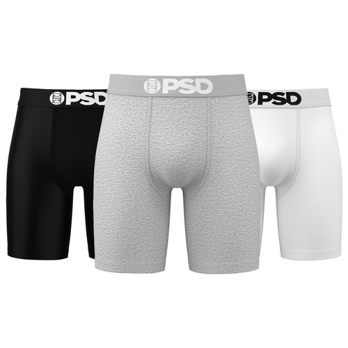 Men's Boxer Briefs - Neutrals Cotton 3 Pack, 7 Inch Inseam, Stretchy ...
