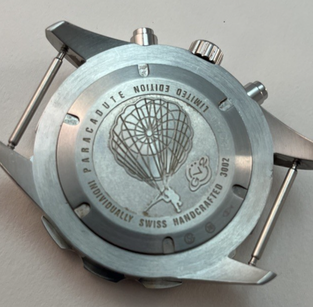 GV2 Paracadute 3002 Watch 127/500 Limited Edition Individually Swiss ...