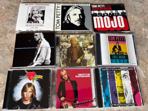 Tom Petty CD Lot Treasure Mojo Full Moon Anthology Torpedoes Let Me Up ...