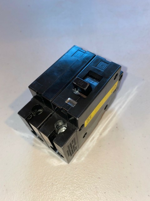 Square D Type EHB Circuit Breaker 480v 2 Pole 60 Amp EHB24060 for sale ...