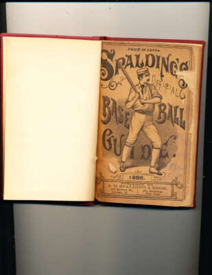 1886 Spalding Baseball Guide hardbound bxspald | eBay