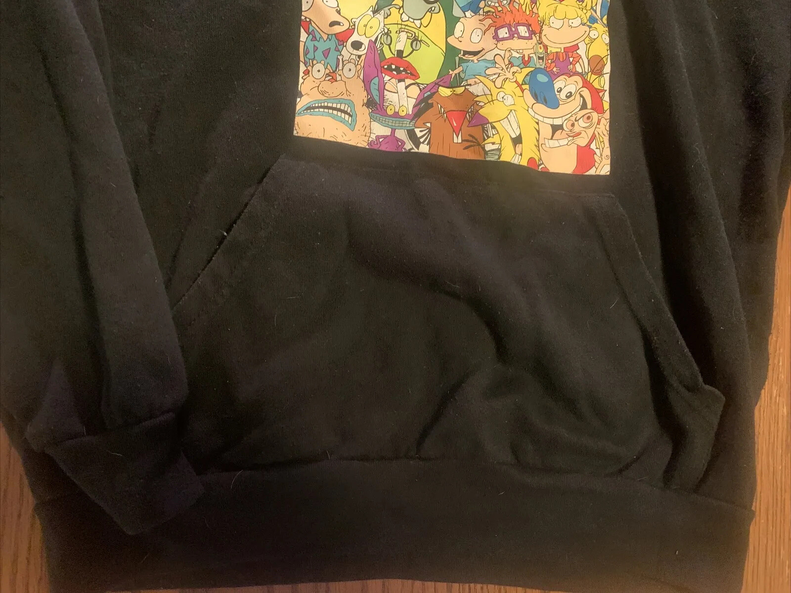 Nickelodeon Hoodie Hey Arnold Rugrats Spongebob Sweat… - Gem