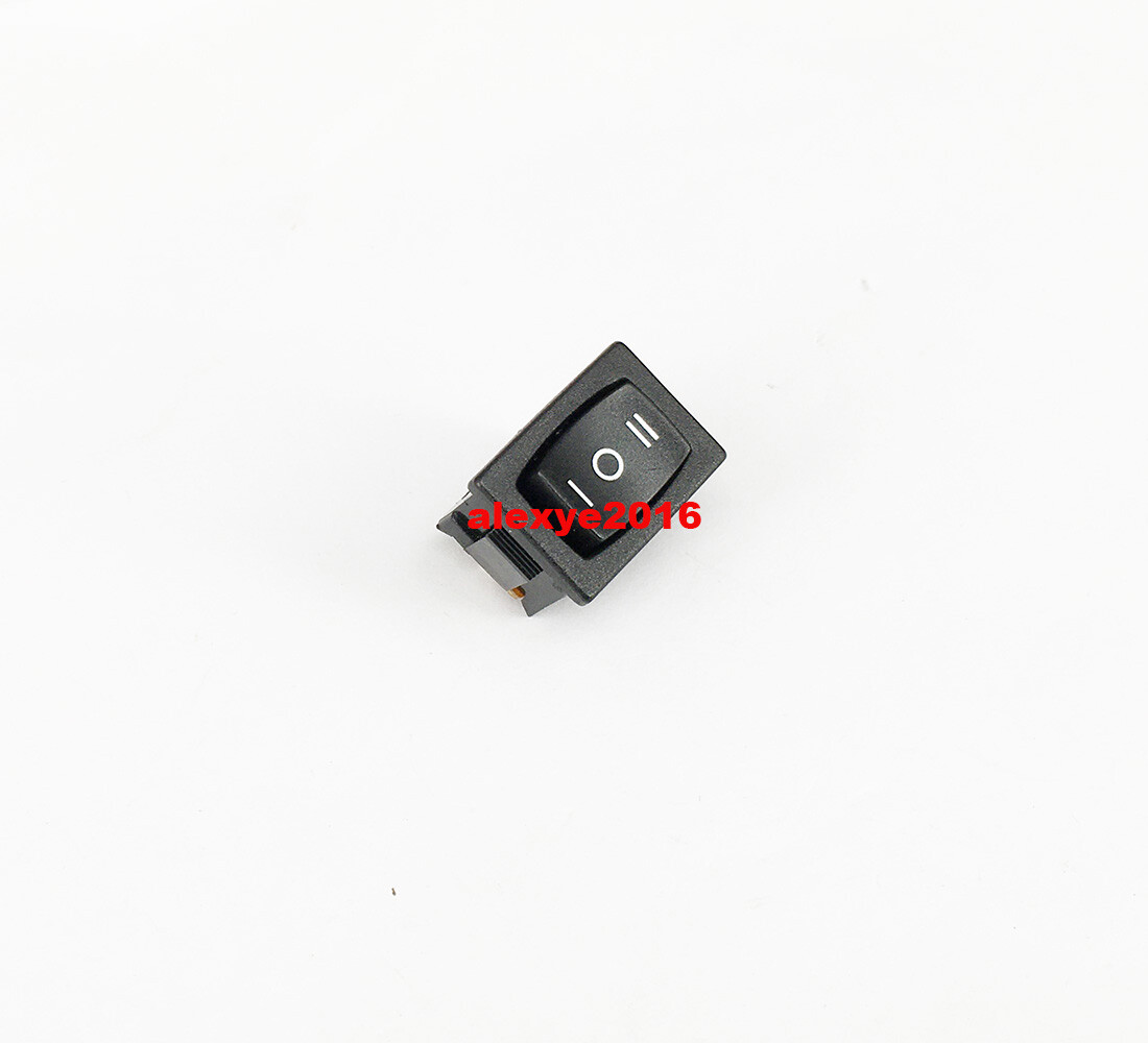 LIGHT COUNTRY 6A 250V AC R19A T85 u Rocker Switch 3 Pins 3 Positions ...