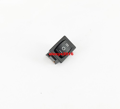LIGHT COUNTRY 6A 250V AC R19A T85 u Rocker Switch 3 Pins 3 Positions ...