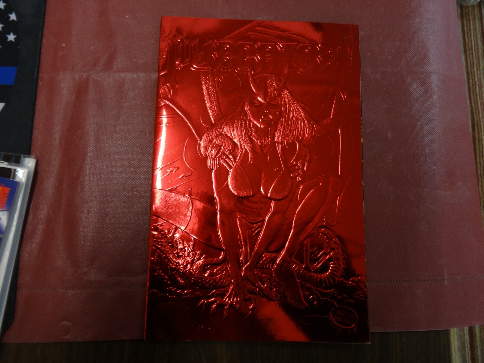 PURGATORI THE VAMPIRES MYTH #1 RED CHROMIUM COVER JIM BALENT 1996 CHAOS ...