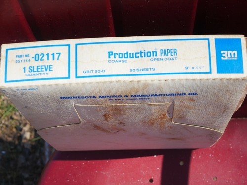 3M 9001NA Sandpaper Sheets 9x11 in Aluminum Oxide Fine 150 Grit 5 Sheet ...