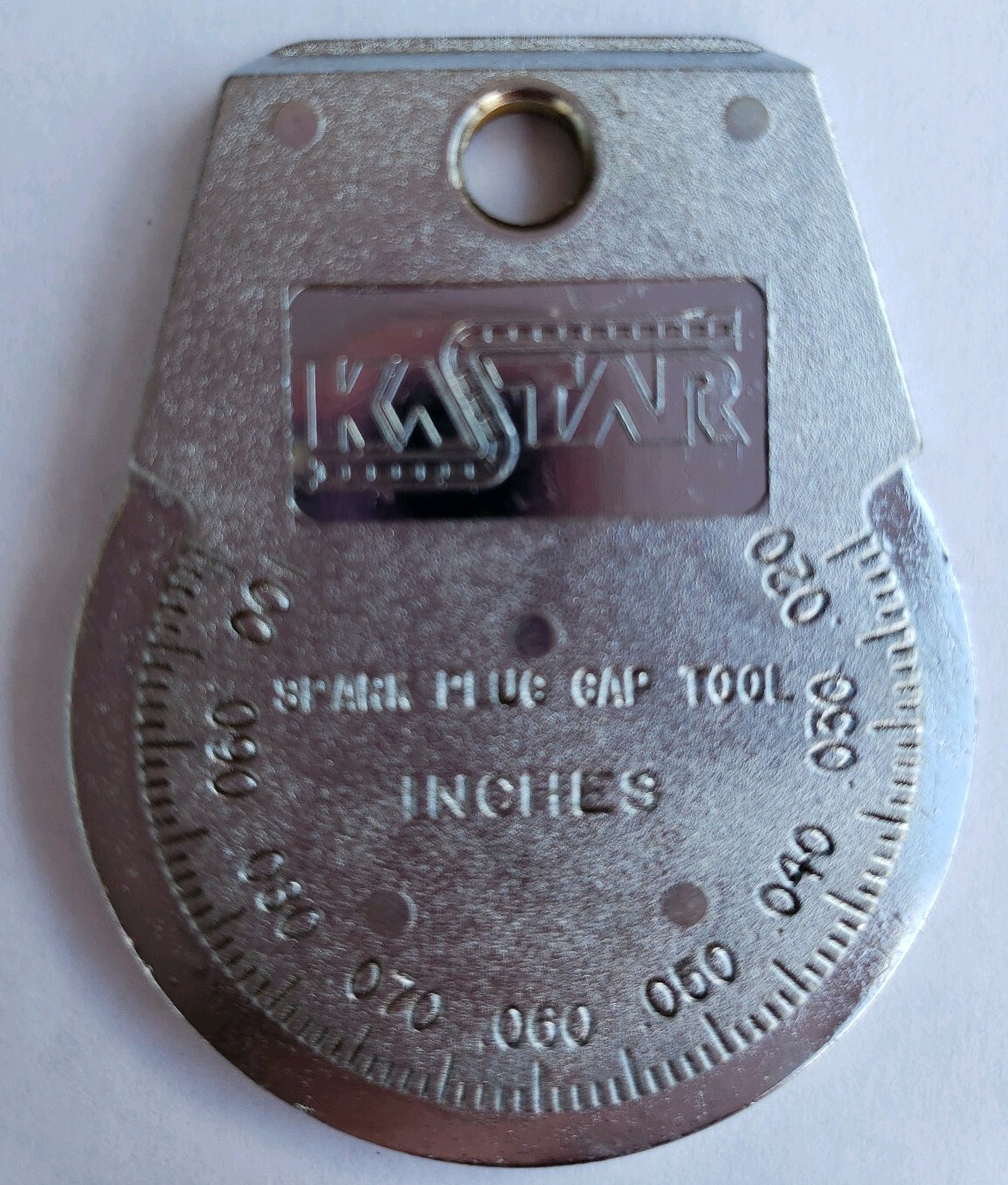 Vintage Kastar Spark Plug Gauge Gap Setter Tool .020" to .10" 0.45mm to ...