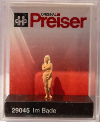 Preiser #29045 Individual Figure -- Taking A Bath - Female Nude | eBay
