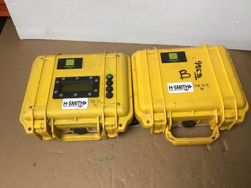 Vibrock V901 Digital Seismograph Ground Vibration Monitor + Siemens ...