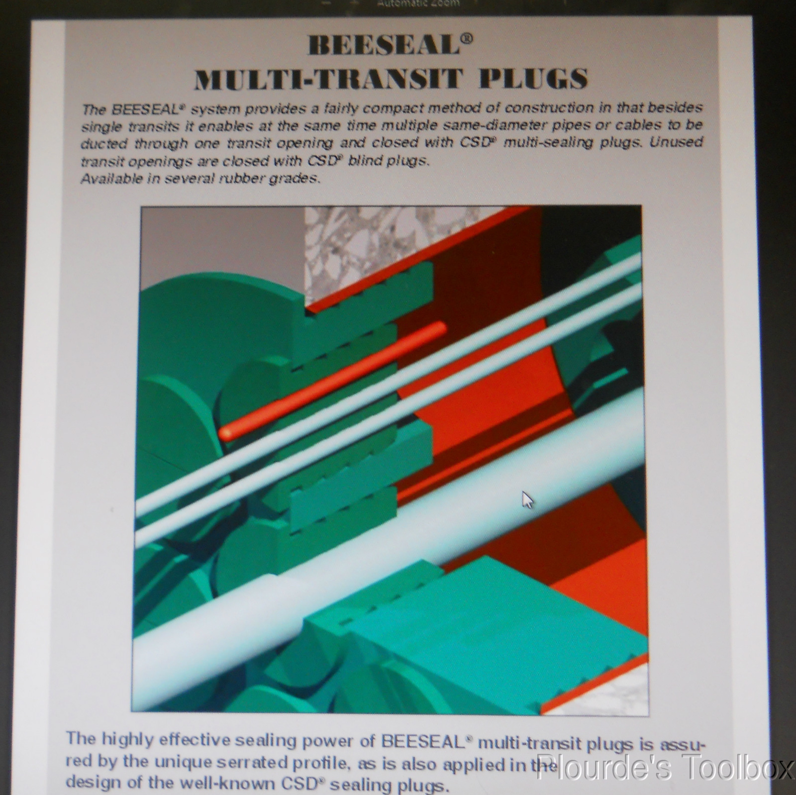 8" CSD Fire Resistant Rubber Marine Bulkhead Circular Plug Seal, 202.7 ...