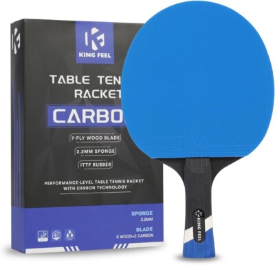 STIGA Pro Carbon Performance-Level Table Tennis Racket with Carbon ...