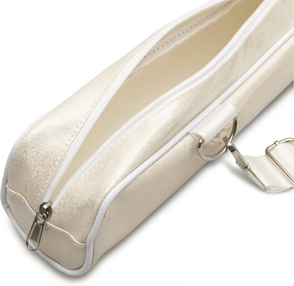 Twirling and Marching Baton Bag Case, Outdoor Travel Storage Bag White ...