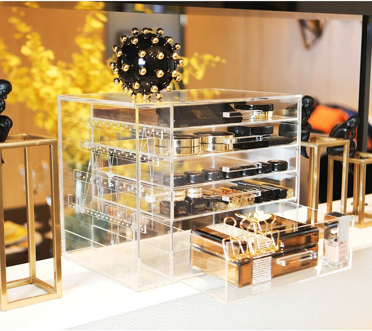 Acrylic Makeup Display | Saubhaya Makeup