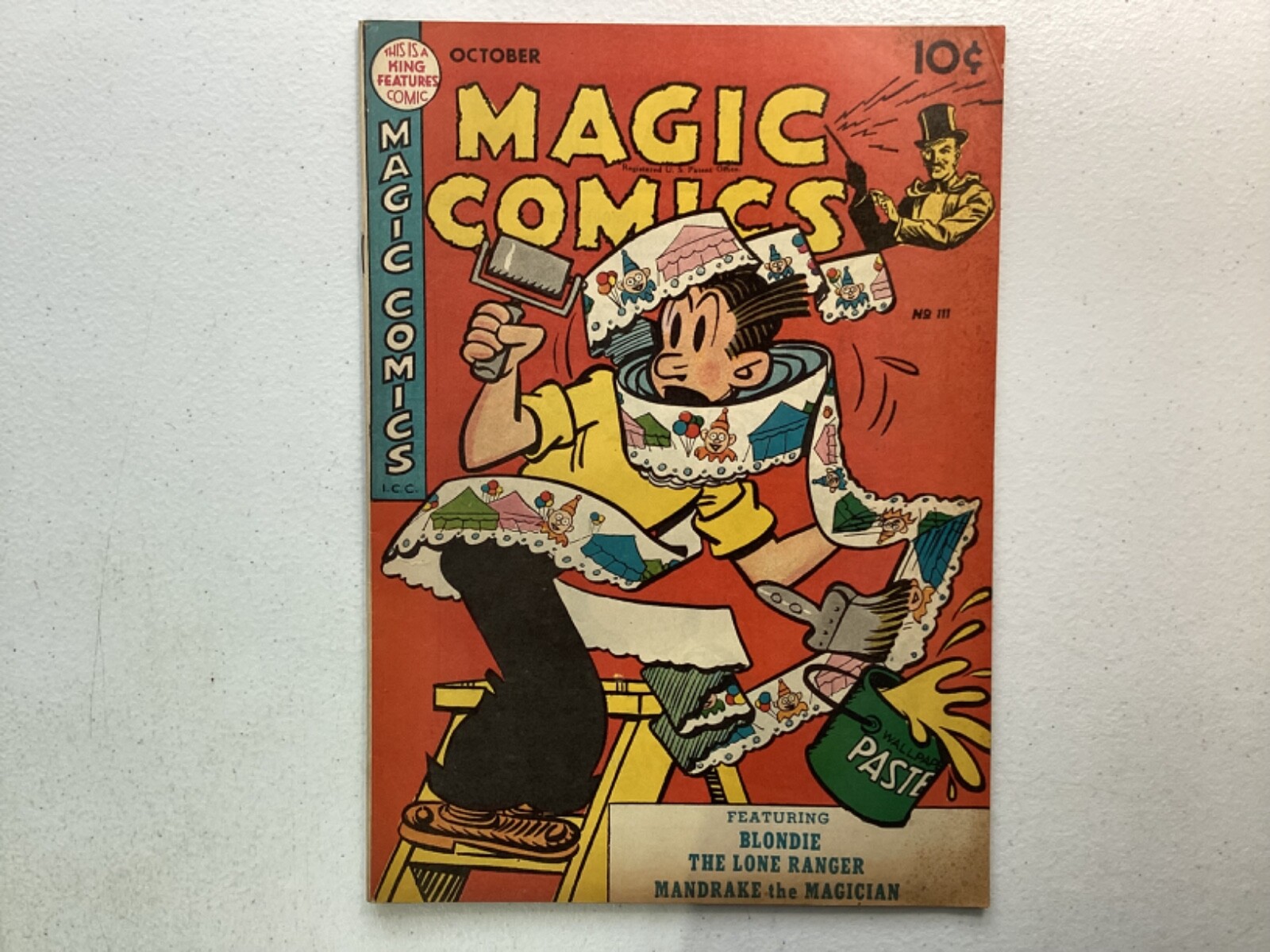 Magic Comics 111 1948 King Features Comic Blondie Dagwood Lone Ranger Mandrake | eBay
