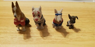 Homies Dogs Hood Hounds Figurine Rare Collection 4pc | eBay