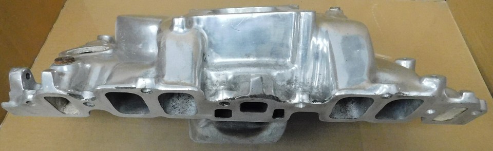 GM Performance 3933163 BB Chevy Sq Port Intake, 9.800 Deck, 4150 Flange ...