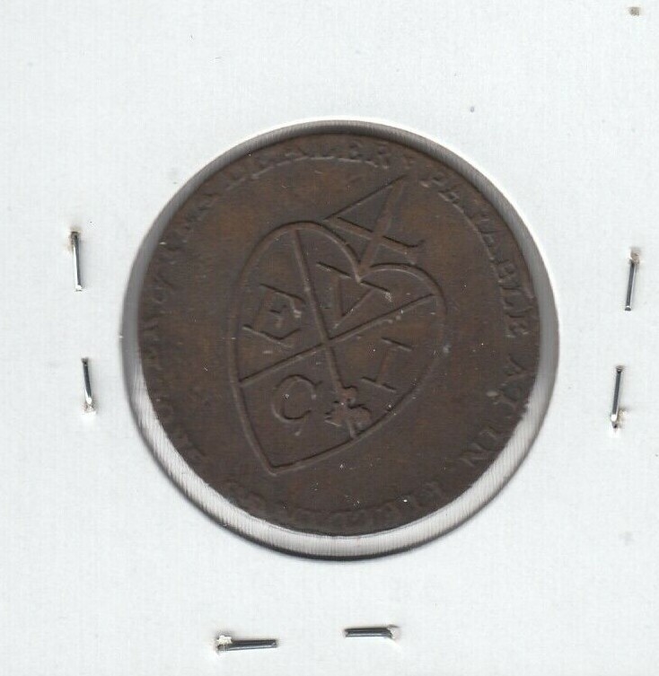 1793 Great Britain Fieldings Grocer and Tea Dealer Condor Token C9 | eBay