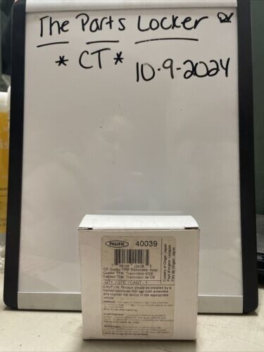 Pacific TPMS Sensor Direct Fit Tire Pressure Monitoring System 40039 | eBay