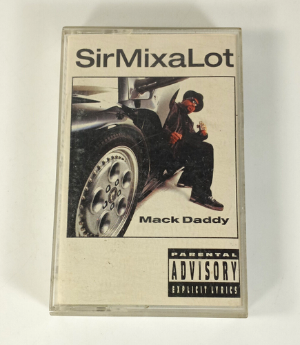 SIR MIX-A-LOT MACK DADDY Cassette Tape OG 1992 Rap Hip-Hop Rare Tested ...
