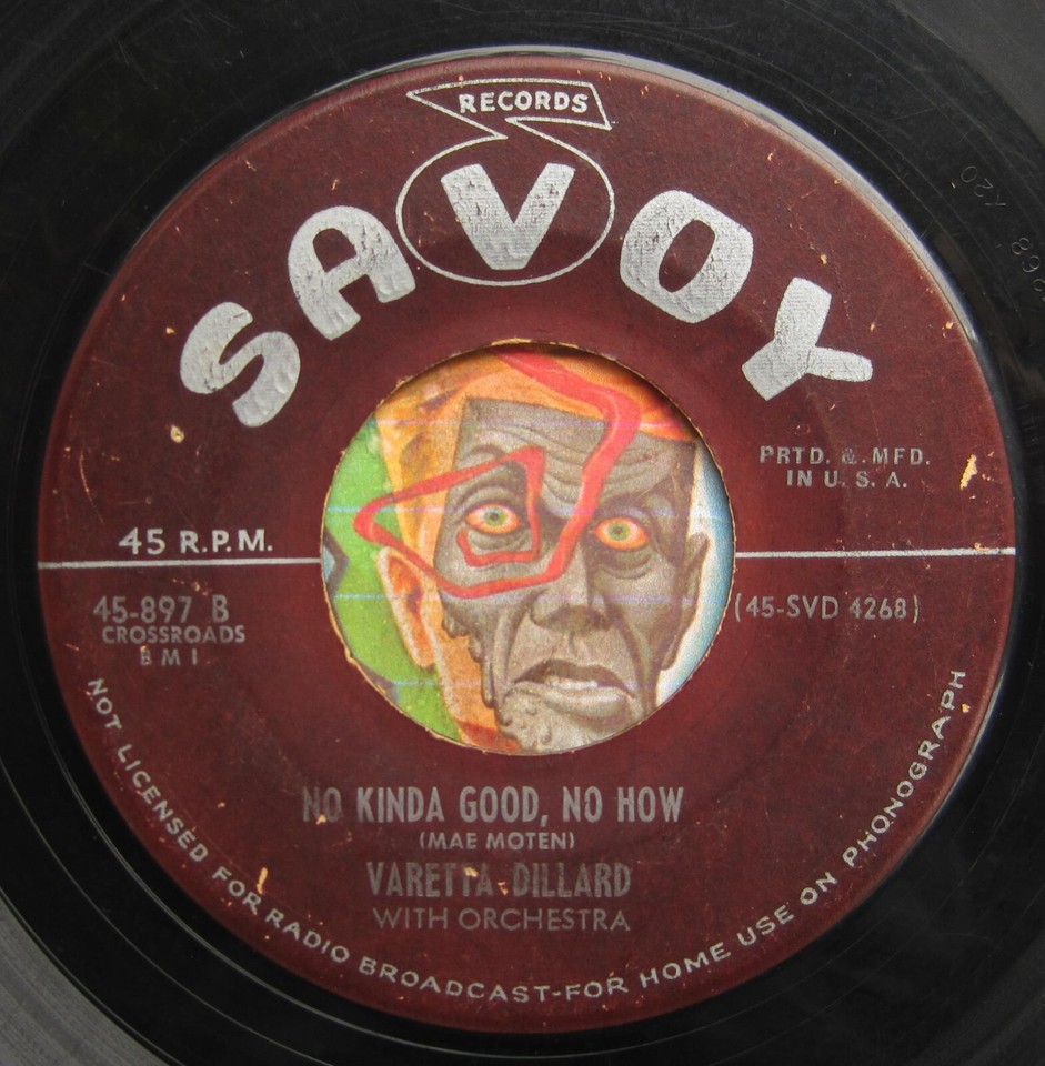 HEAR Varetta Dillard 45 Mercy Mr Percy / No Kinda Good SAVOY R&B soul ...