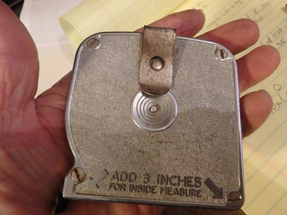 9v- vintage Sears roebuck craftsman # 3907 50 ft ruler | eBay