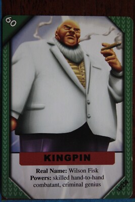 MARVEL RECHARGE CCG Hero Card "Kingpin" #18/250 | eBay