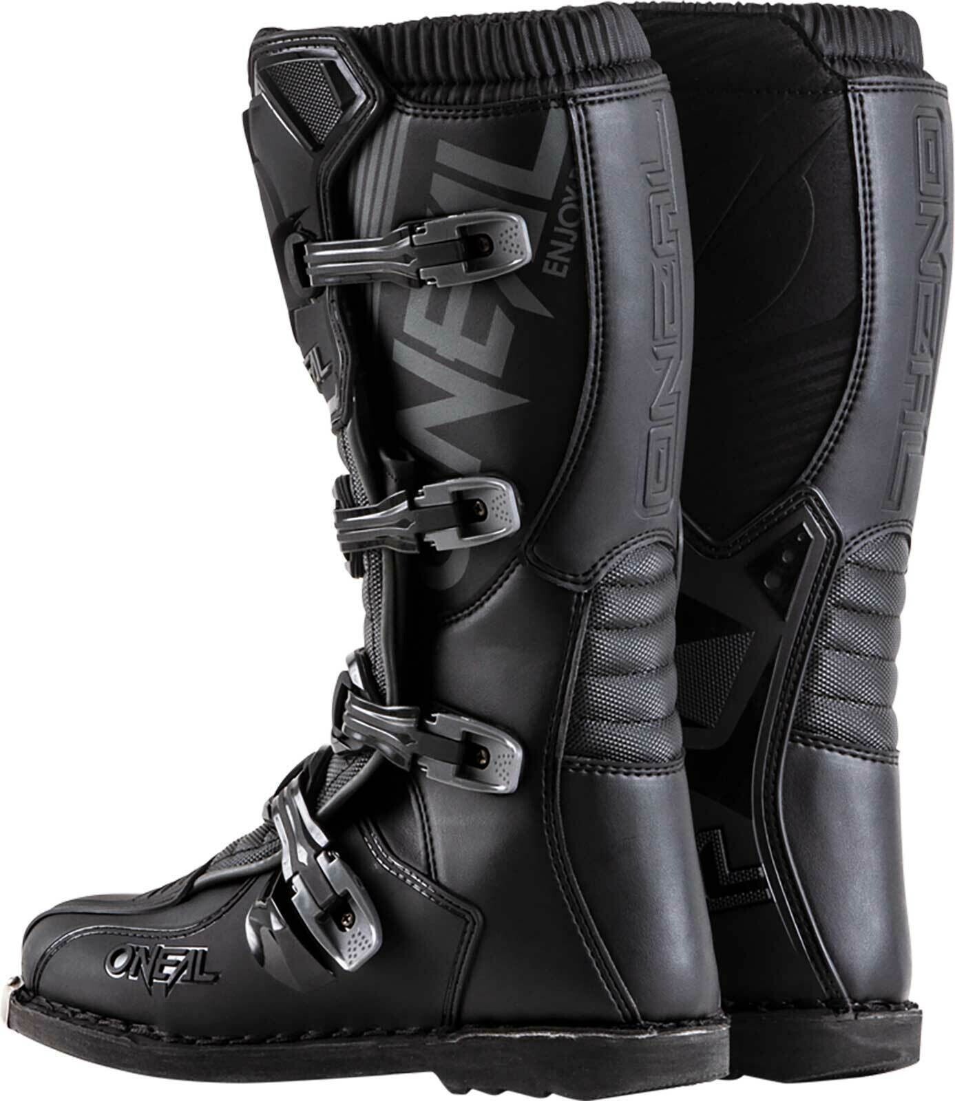 O'Neal Element Motorcycle BOOTS Off-road MX Motocross Black Size 10 US ...