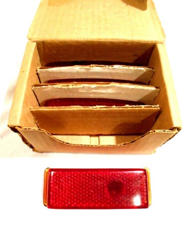 4-Vintage Stimsonite Duclamp 11A 1941 Ford Glass Tail Light Lens NOS | eBay