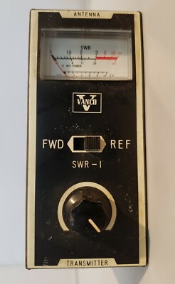 Vanco SWR-1 Field Strength And SWR Meter Complete With Wire, Fittings ...