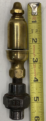 Vintage 3 3/4” Brass Steam Whistle Railroad/Ship Steam Air Whistle . 1 ...