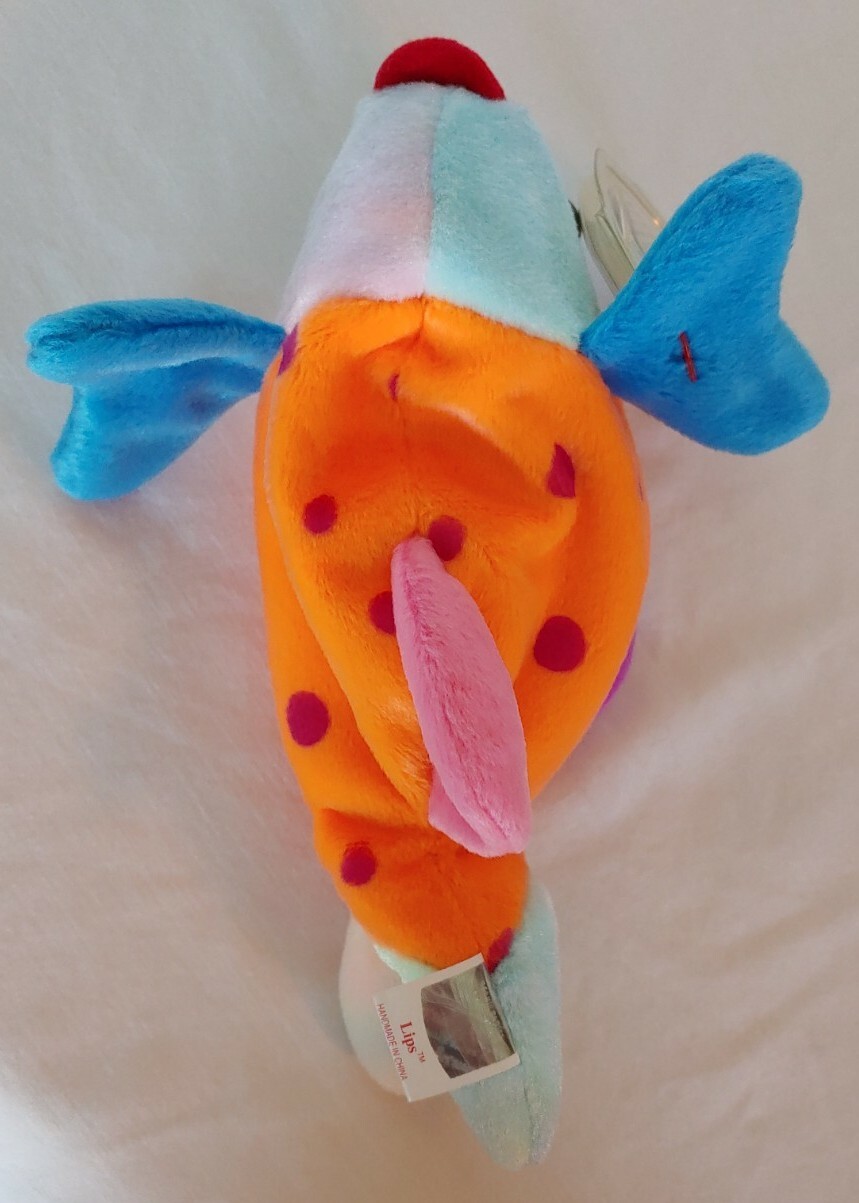 Ty Beanie Baby "Lips" the Fish | eBay