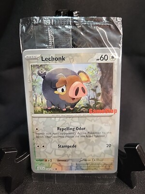 Pokemon - Lechonk 154/198 - Gamestop Stamped Holo Promo - Sealed | eBay
