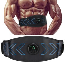 MBody Pro EMS Abdominal Muscle Toner Training Gear Belt ABS Workout ...
