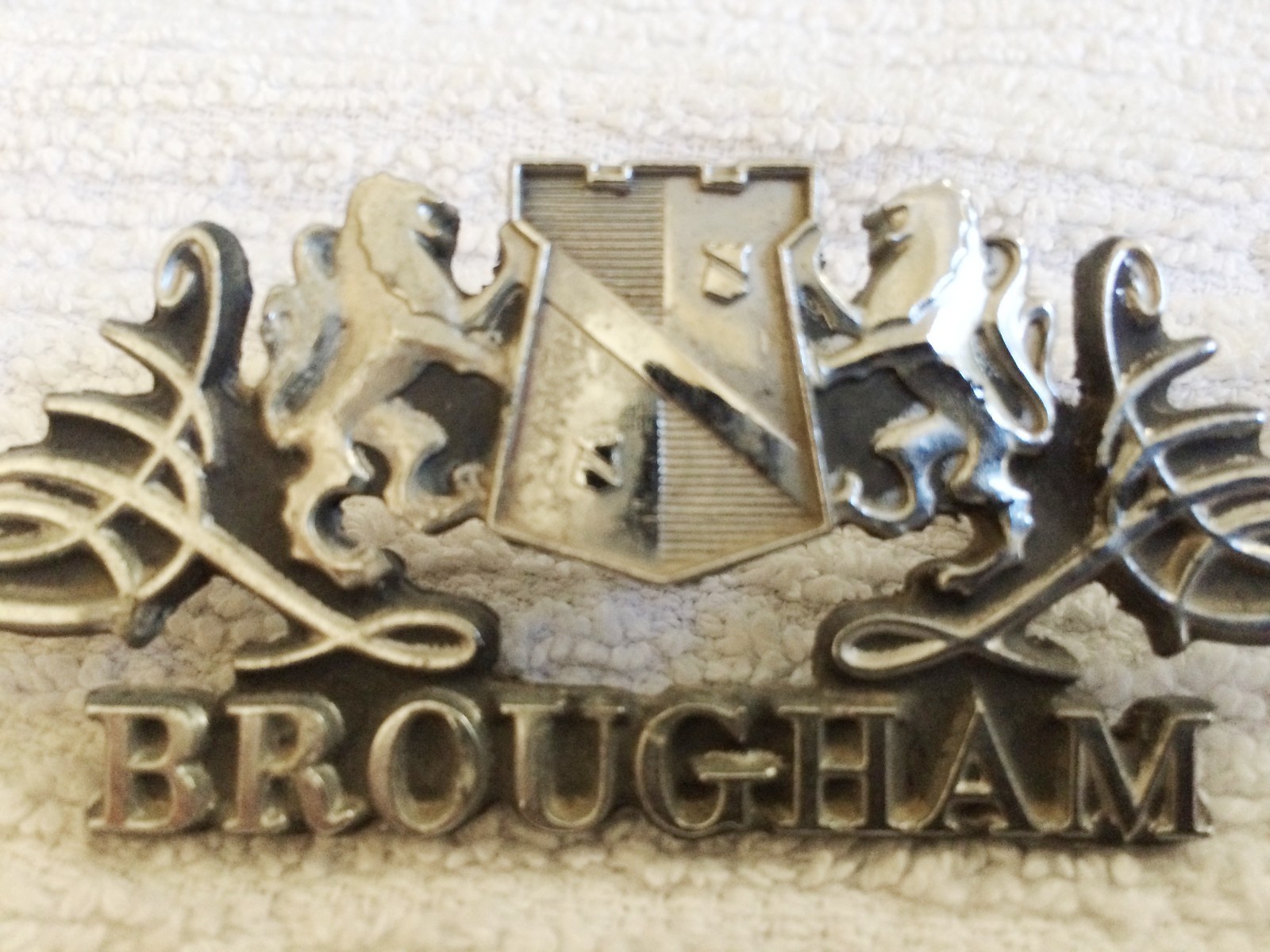Vintage Chrysler Brougham Emblem #3610011 1970's | eBay