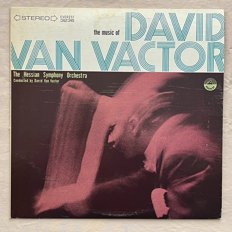 DAVID VAN VACTOR The Music Of - 1969 Vinyl LP Everest SDBR 3236 - VG+ ...