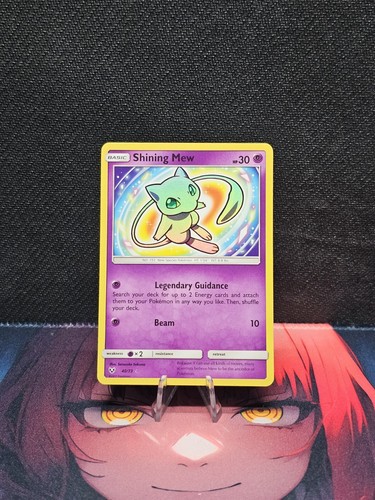 Shining Mew 40/73 Shiny Holo Shining Legends Pokemon Card NM/LP | eBay