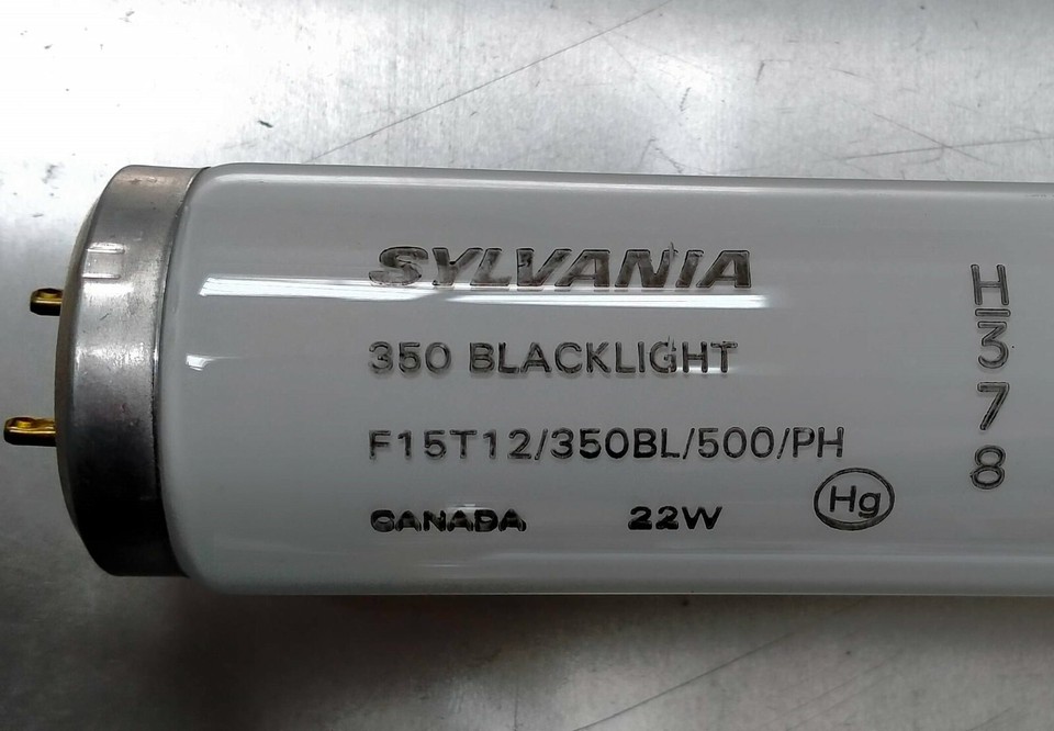 SYLVANIA 21445 - F15T12/350BL/500/PH - Tubo fluorescente 350 BlackLight ...