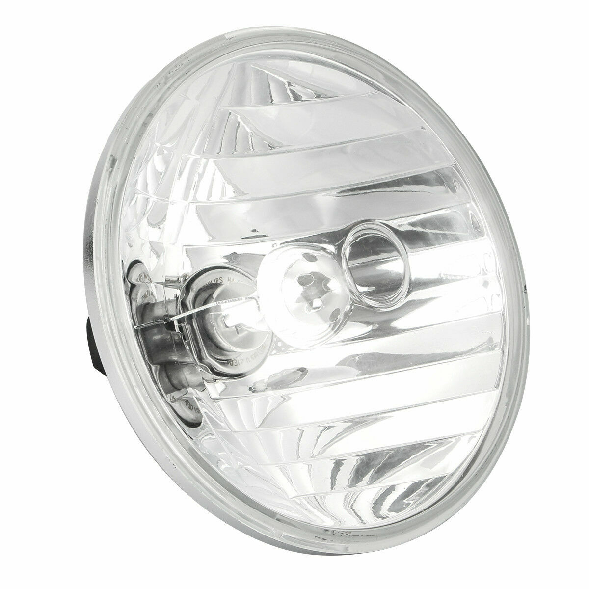 7" H4 Halogen Motorcycle Headlight For Harley FL Softail Touring models ...