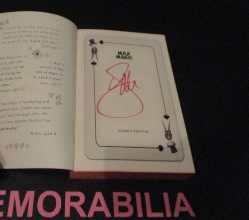 Stephen Mulhern - ' Max Magic: The Greatest Show' Autographed Paperback ...