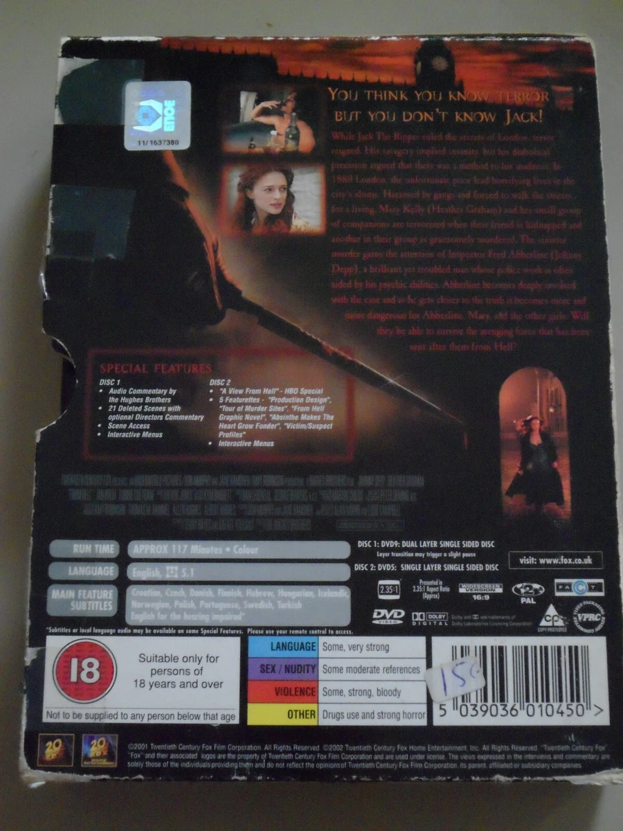 Johnny Depp From Hell Absinthe