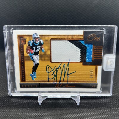 DJ Moore RC 2018 Panini One RPA Bronze Rookie Patch On Card AUTO /49 ...