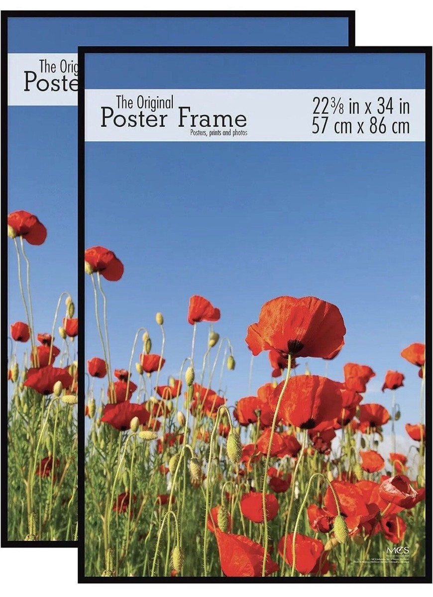 22 X 34 Poster Frame ArtToFrames 22" X 34" Wooden Finish Mahogany