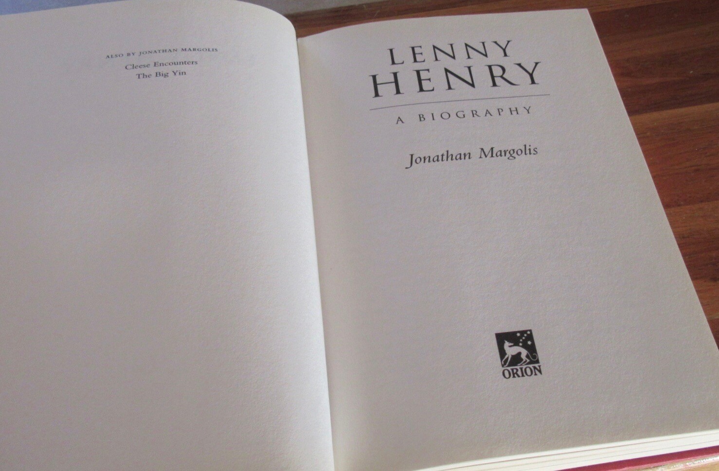 Lenny Henry by Jonathan Margolis (Hardcover, 1995) for sale online | eBay